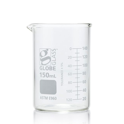 Globe Glass™ Griffin Style Beakers| Boitechnology | Geneq
